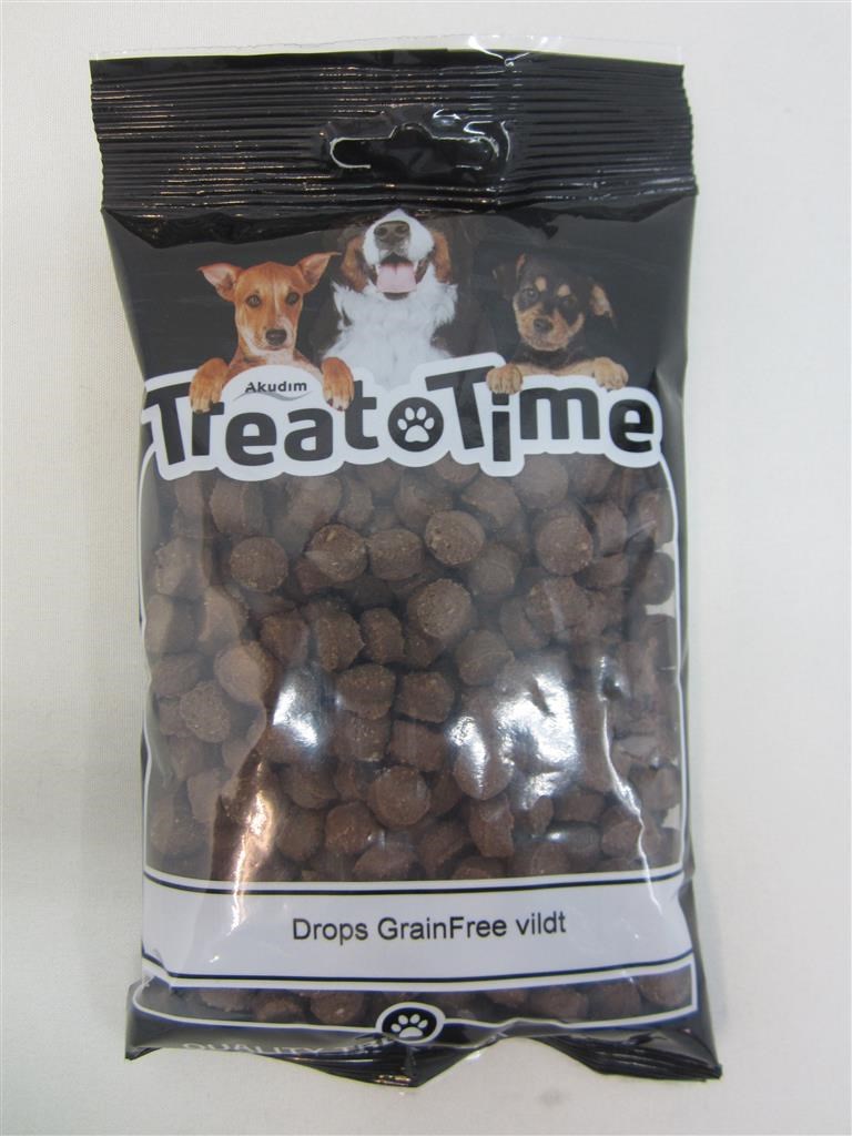 Treat time drops vildt 200g